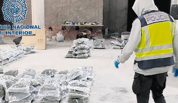 El mayor alijo de marihuana y hachís en años iba a Italia