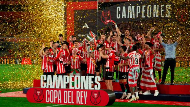 El Athletic Club de Bilbao, campeón de Copa del Rey 40 años después El Athletic Club de Bilbao, campeón de Copa del Rey 40 años después