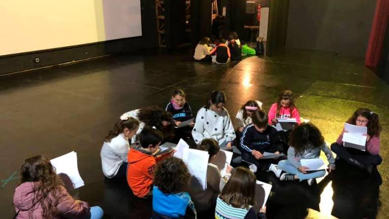 Lectura en la Escuela de Teatro