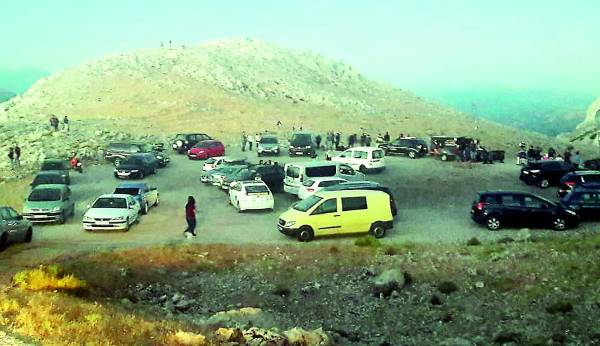 La luna de sangre que “eclipsó” a la provincia y a los jiennenses ...