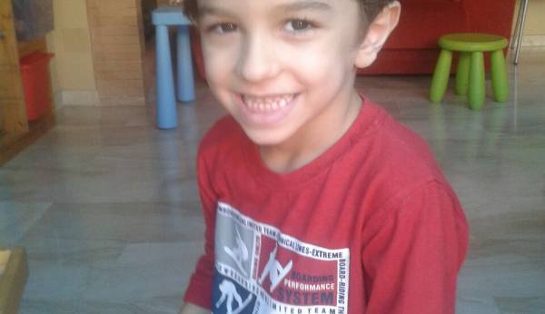 Rafa Aranda, 6 años