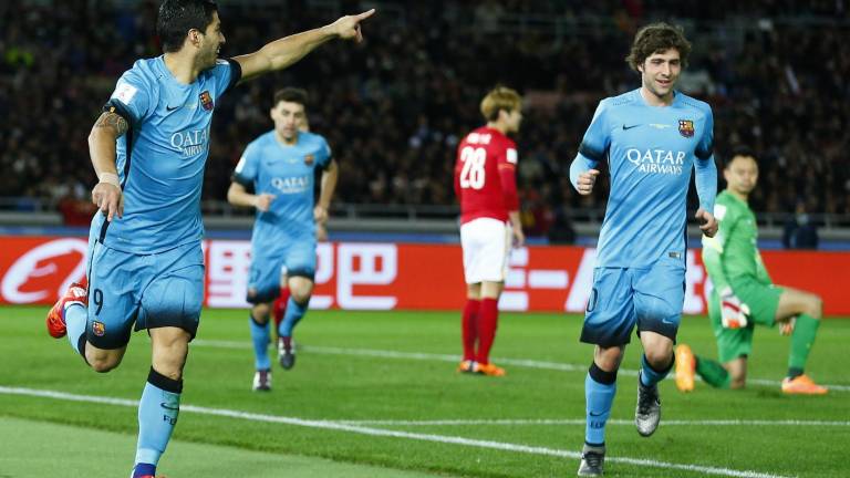 Suárez e Iniesta brillan y llevan al Barça a la final